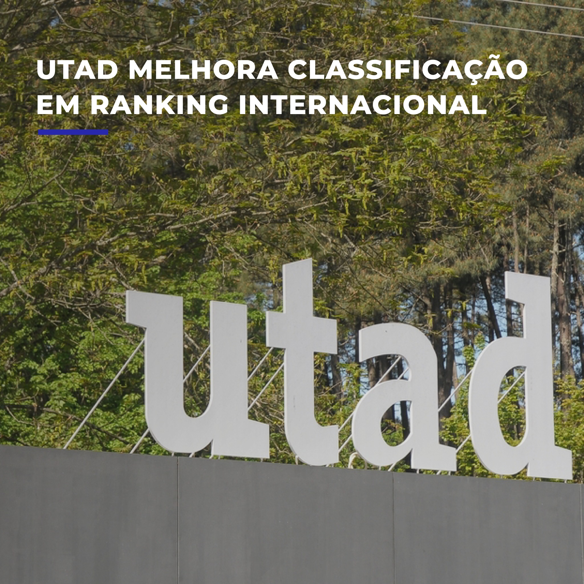UTAD entre as melhores instituições de ensino superior – Universidade FM