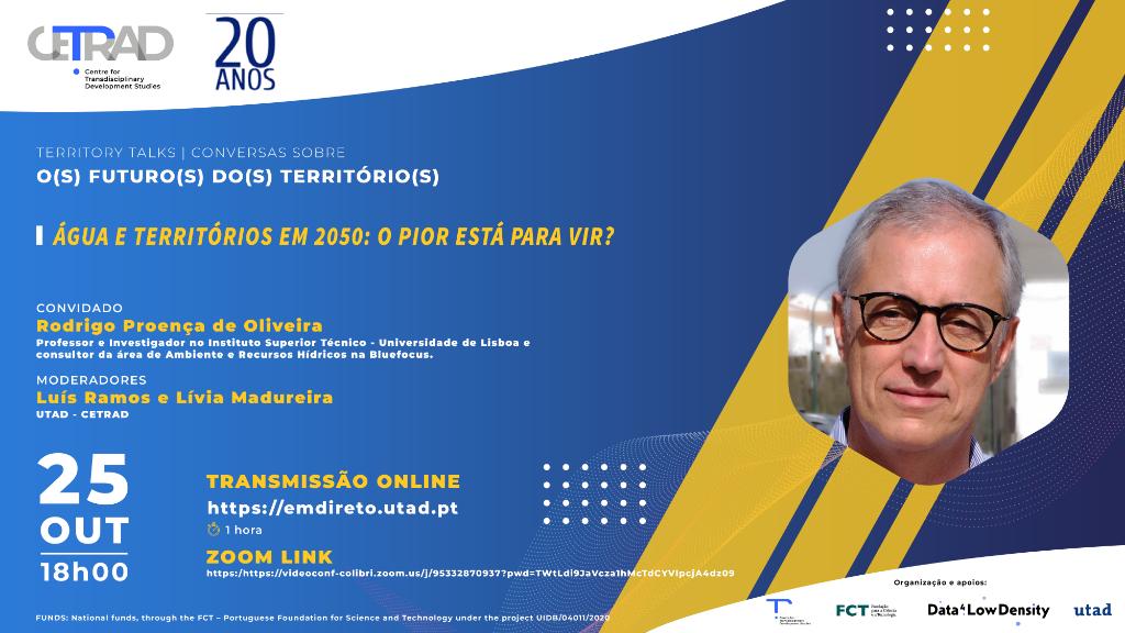 UTAD: “Territory Talks” debatem se o futuro será a “conta-gotas ...