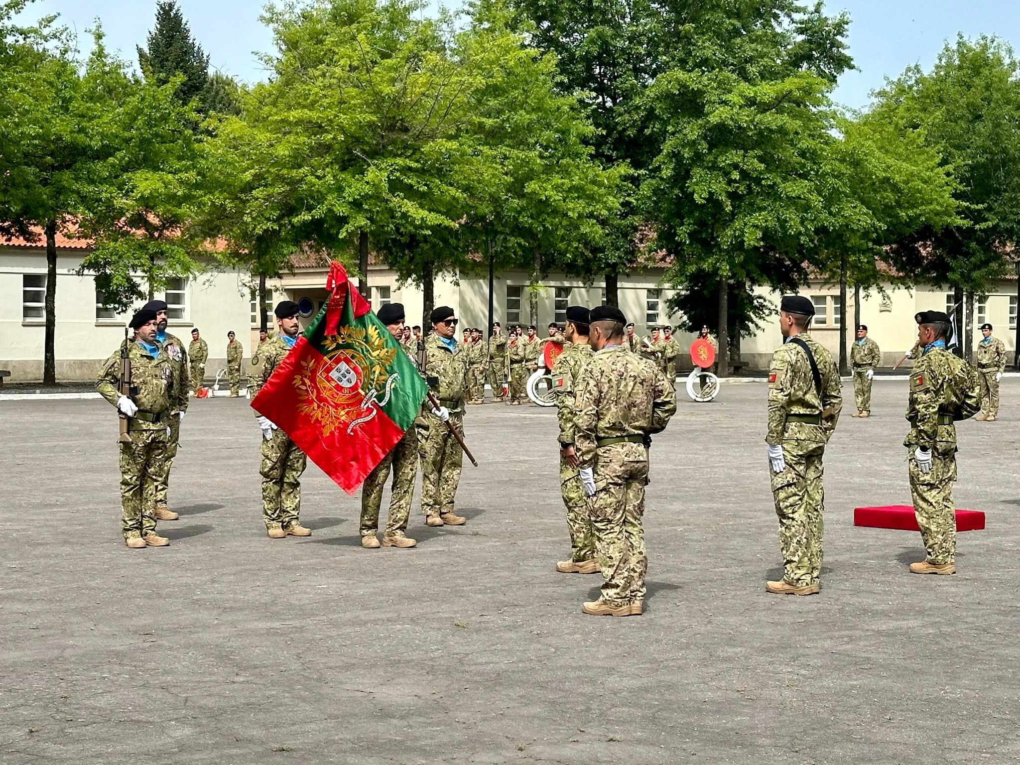 RI13 recebeu cerimónia de receção do Estandarte Nacional da 4ª força ...