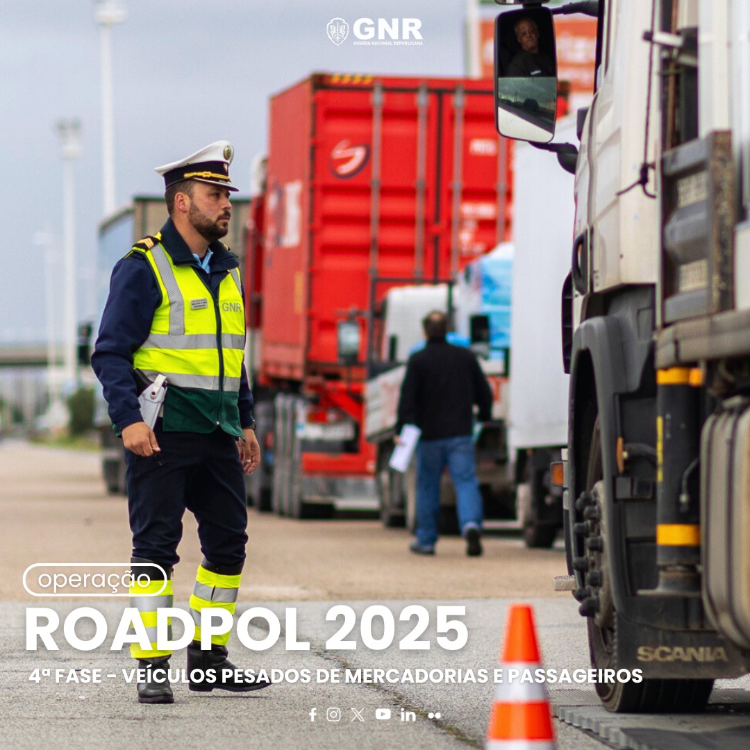 GNR tem a decorrer a operação “RoadPol – Veículos pesados de ...
